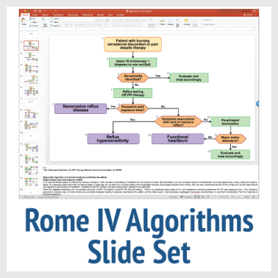 Rome IV Diagnostic Algorithms Slide Set – Rome Online