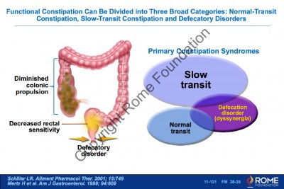 Bowel 121 – Functional Constipation Can Be Divided into Three Broad ...